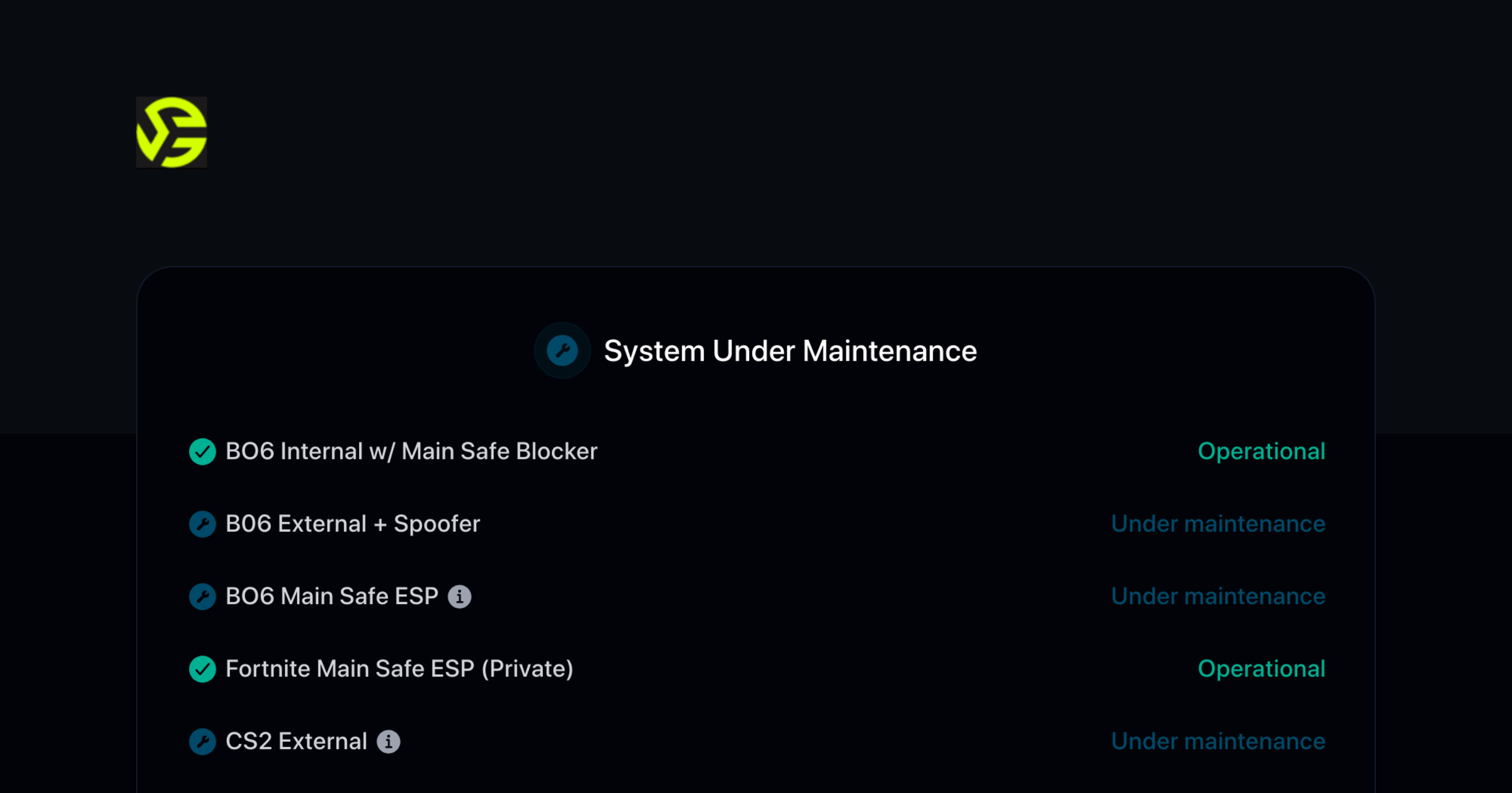 Ether Engine - Status